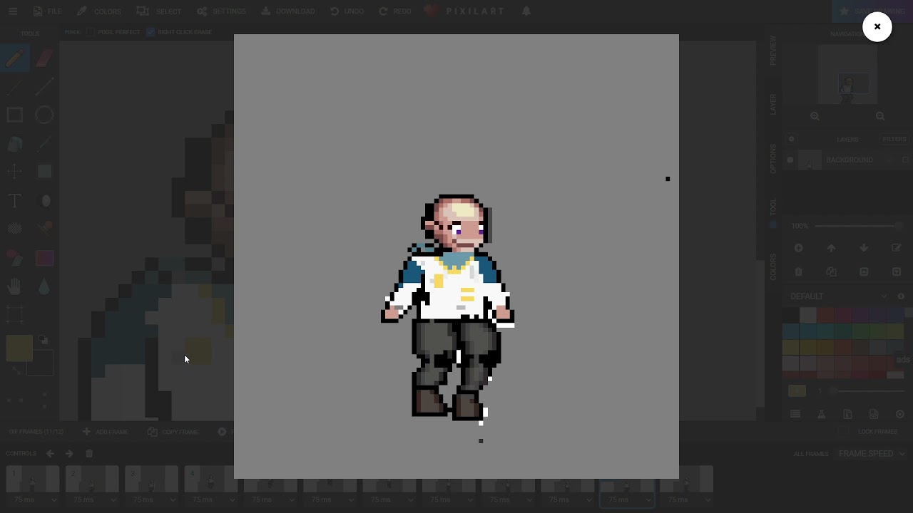 Commissioned Art - Jumping Animation