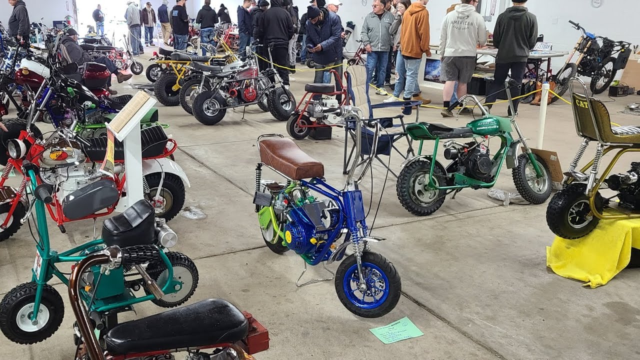 2023 Old School Mini Bike Show & Swap Meet Vintage MiniBike  #minibike  #motorcycle  #trending