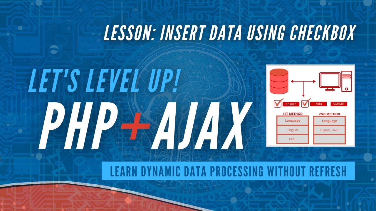 Insert Data using Checkbox || Dynamic Data Processing || PHP and Ajax Tutorial