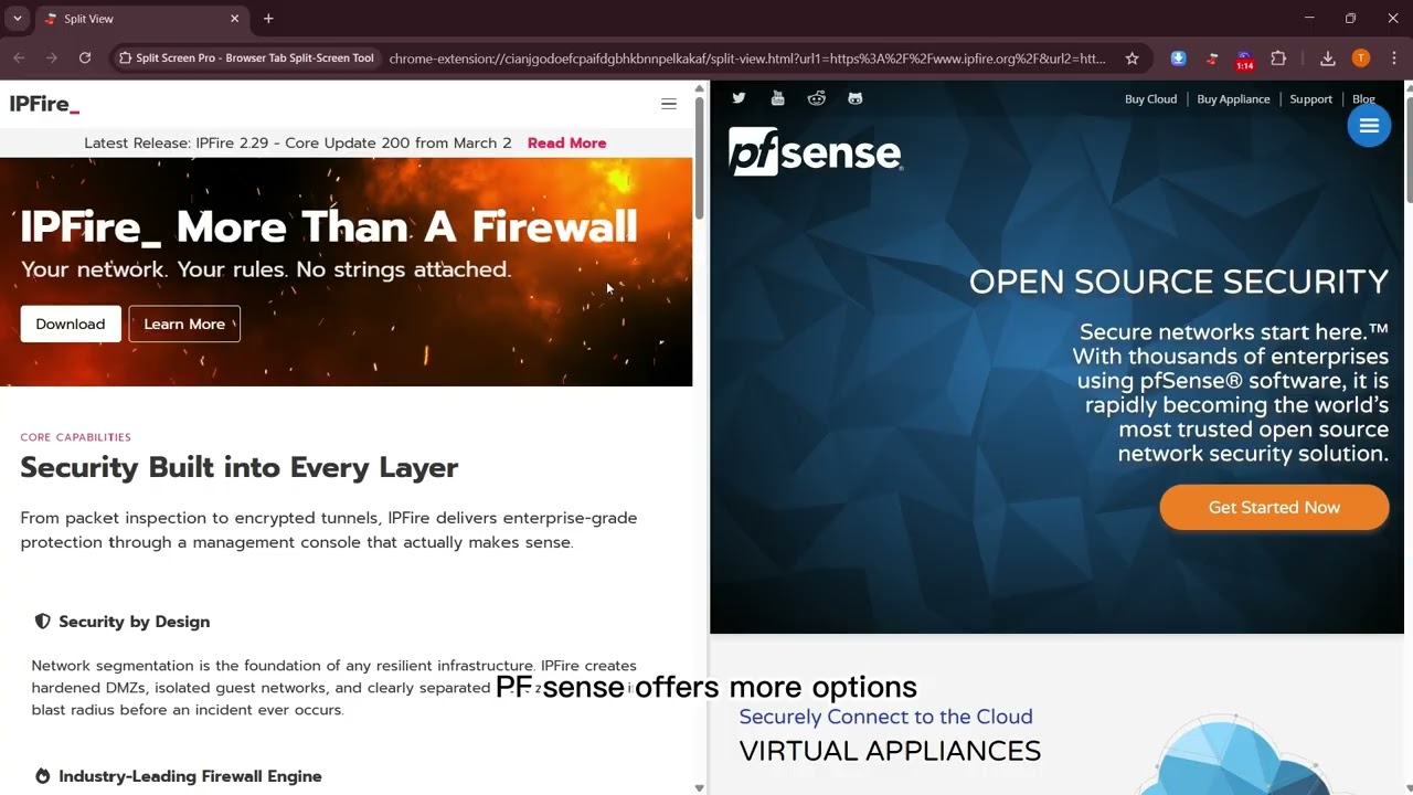 IPFire vs pfSense - Which Open Source Firewall is Better?