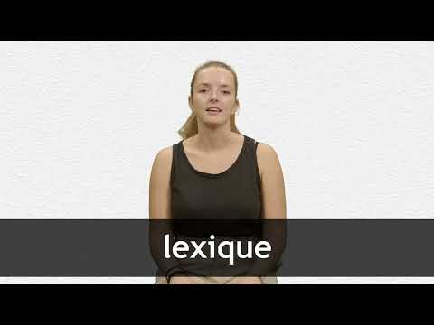 English Translation of “LEXIQUE” | Collins French-English Dictionary