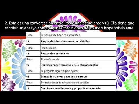 Informal Speaking (Simulated Conversation) #2