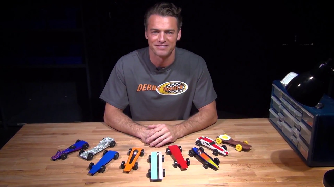 Pinewood Derby Basic Wheels and Axle Prep
