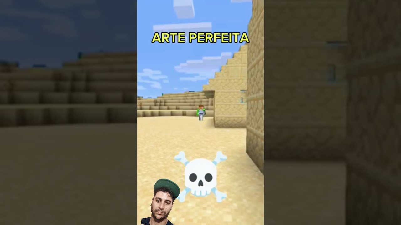 BURACO DE PORTAL #minecraft #fy #funny #dvbgames #shorts