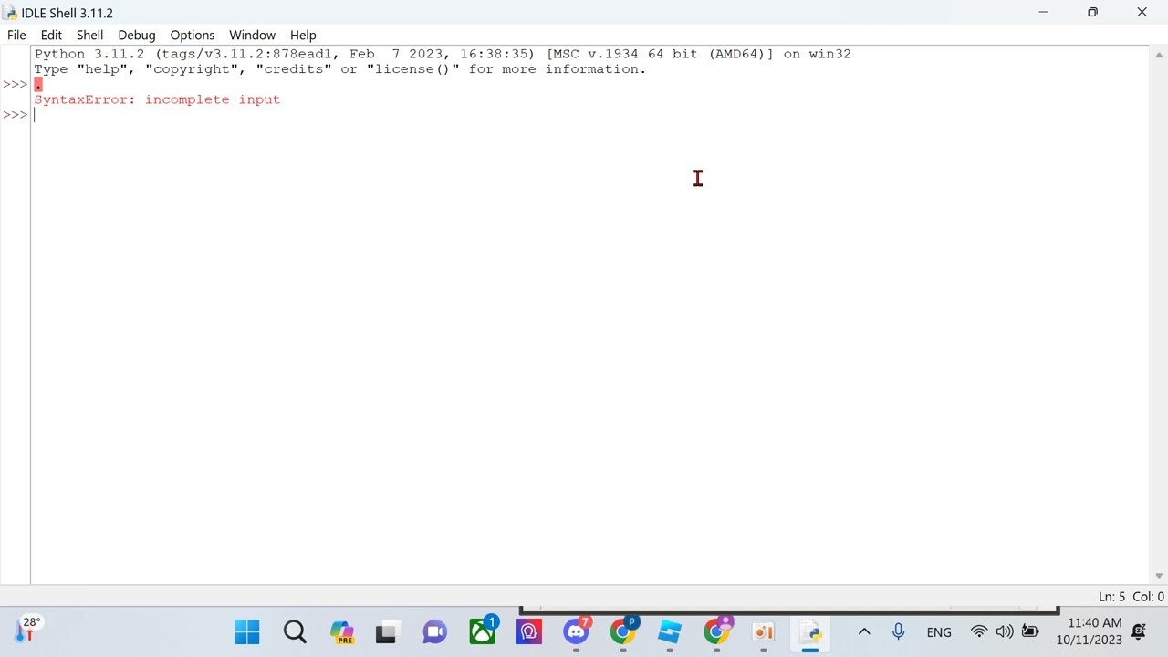 IDLE : How to make a ROBLOX logo with IDLE python
