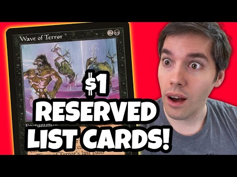 Magic's Rarest Cheapest Cards (Reserved List Under $1) | Budget MTG