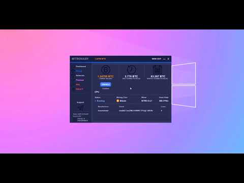 NEW 2022 |THE BEST BITCOIN MINING SOFTWARE for PC / FREE DOWNLOAD No Fee No Investment!!