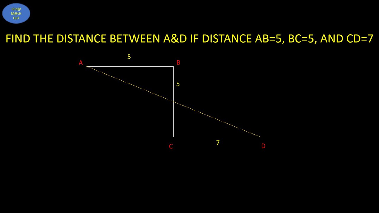 PLANE GEOMETRY SAMPLE PROBLEM AND SOLUTION 1