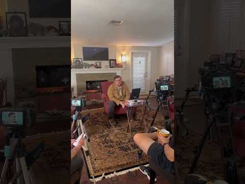 Behind the scenes of a horror movie #filmmakersfamily #horrorstation # ...