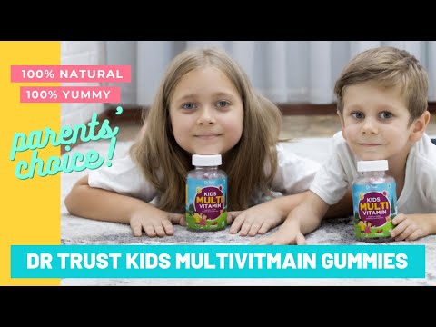 Dr Trust USA Kids Multivitamin Gummy Bears (Gummies) 711, The Fun Way To Get Daily Dose of Vitamins