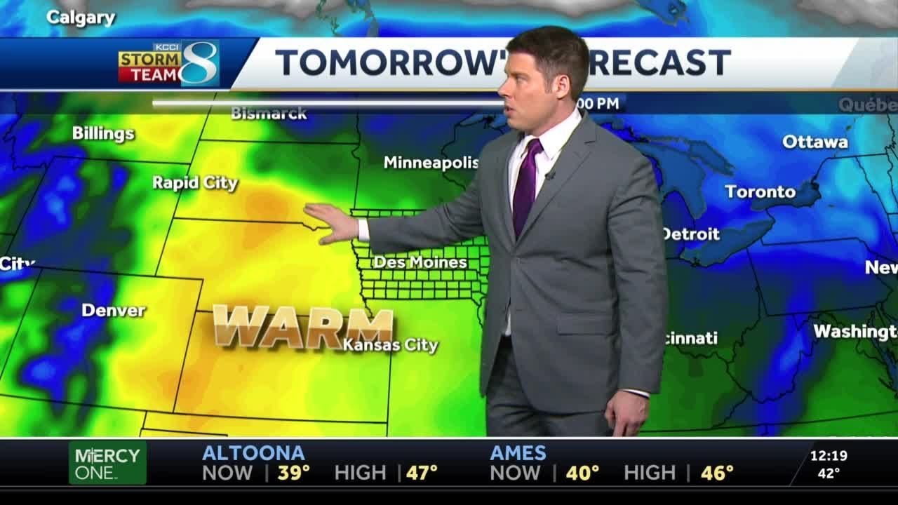 A warm, windy weekend ahead