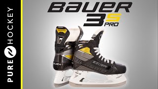 Bauer Supreme 3S Pro Ice Hockey Skates - Intermediate | Pure Hockey ...