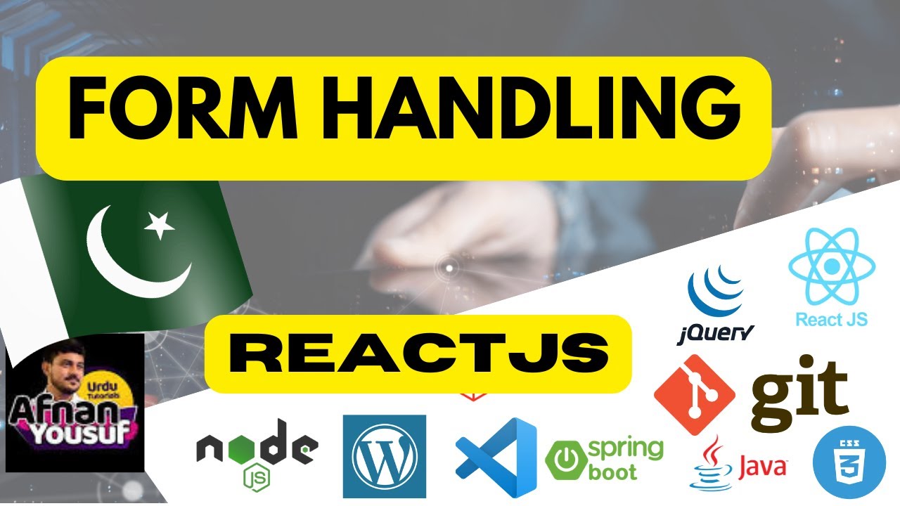 React Form Handling Explained in Urdu | Complete Guide for Beginners