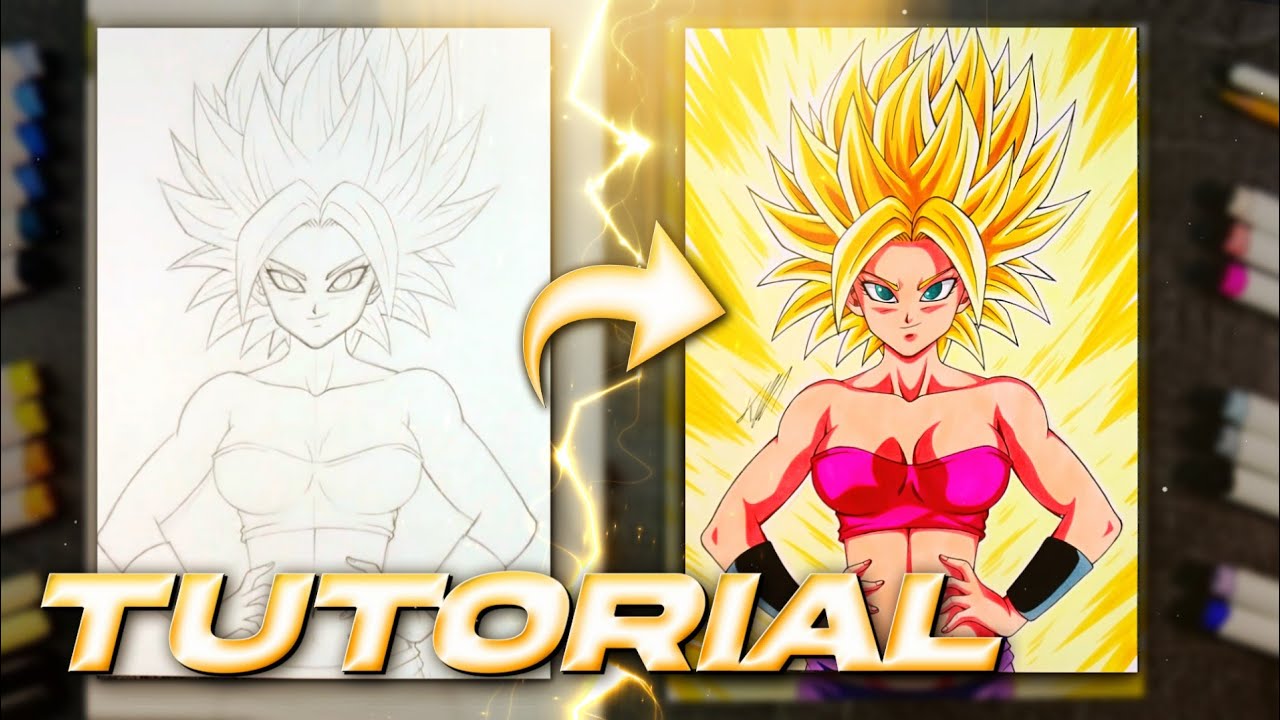 How to Draw CAULIFLA Super Saiyan | Drawing Tutorial