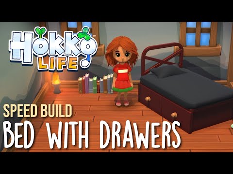 Steam Community :: Video :: Bed with Drawers Speed Build in Hokko Life ...