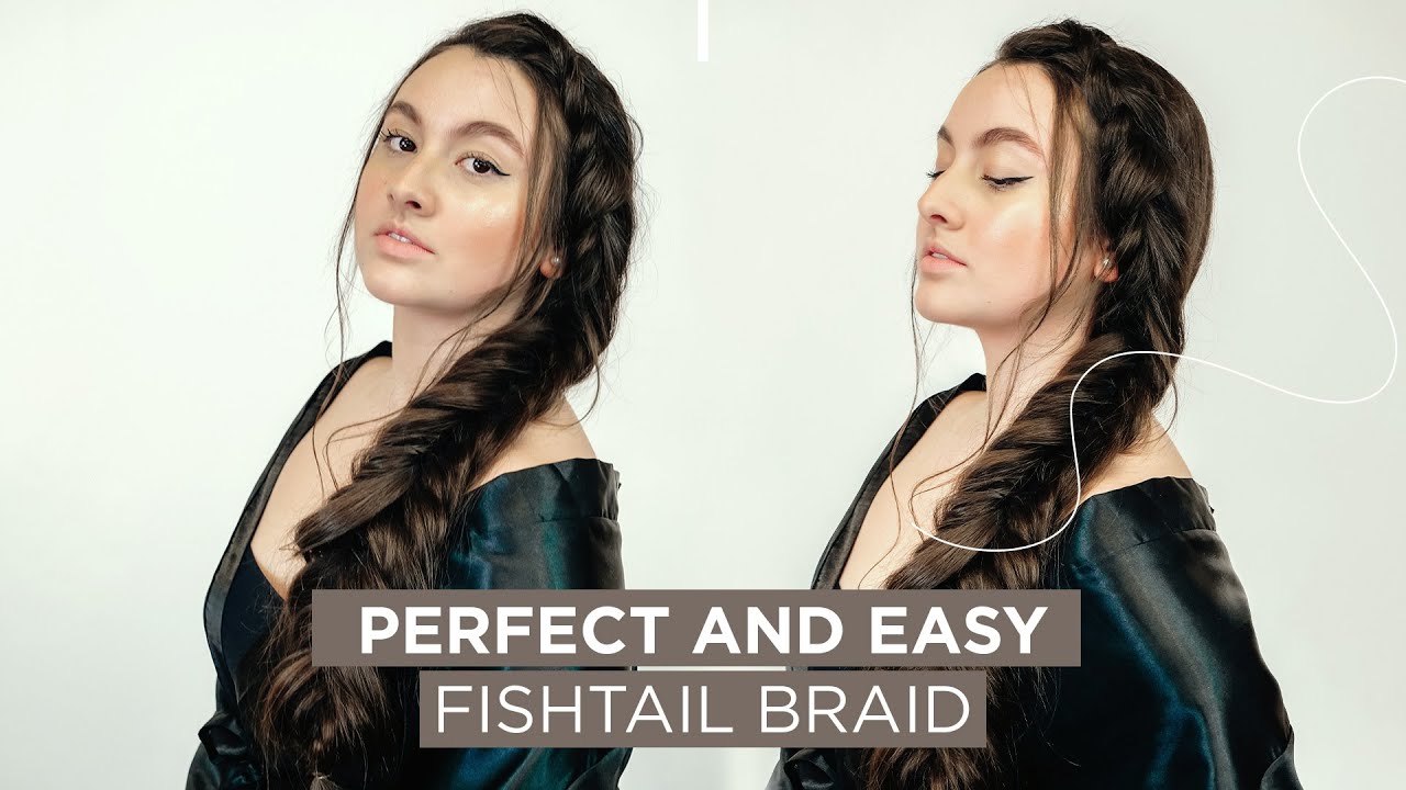 Boho Sweeping Fishtail Braid Tutorial