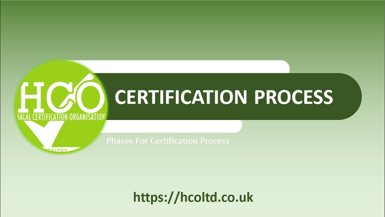 HALAL CERTIFICATION PROCESS PHASES|CERTIFICATION METHOD
