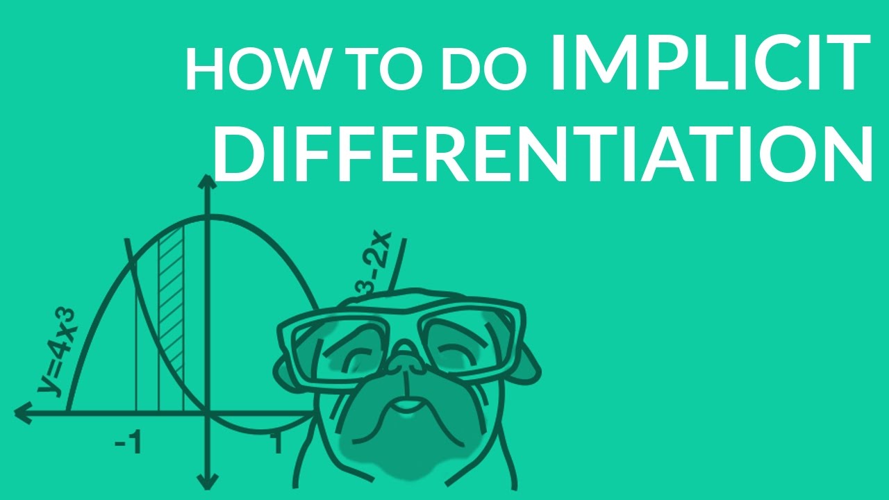 ʕ•ᴥ•ʔ Implicit Differentiation: Easy Foundation and Simple Examples