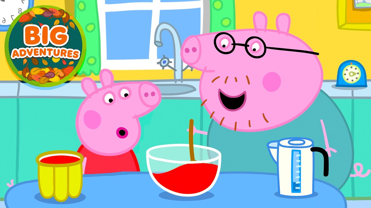 Peppa Pig Learns to Make JELLY! 🍓 Summer Food Adventure | Full Episodes | Kids Cartoon | 30 Mins