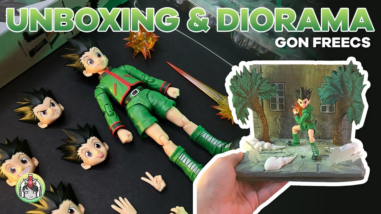 Jajanken FULL POWER vs Morel for GON FREECSS | SHFiguarts | Speed Unboxing | ASMR | Hunter X Hunter