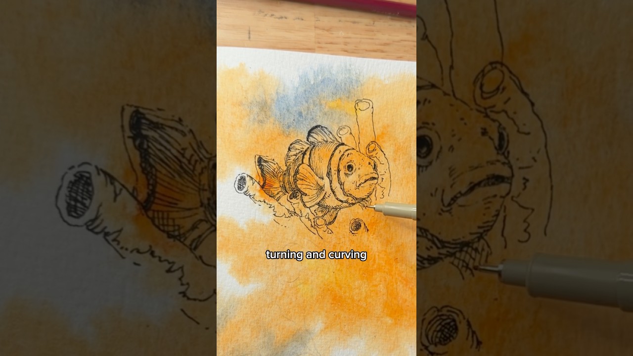 Toning your paper before drawing adds so much.