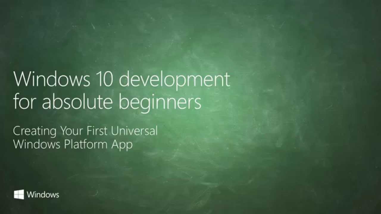 UWP 002 | Creating your First Universal Windows Platform App