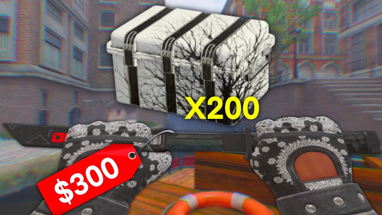 I Opened 200 Black Metal Cases In Critical Ops