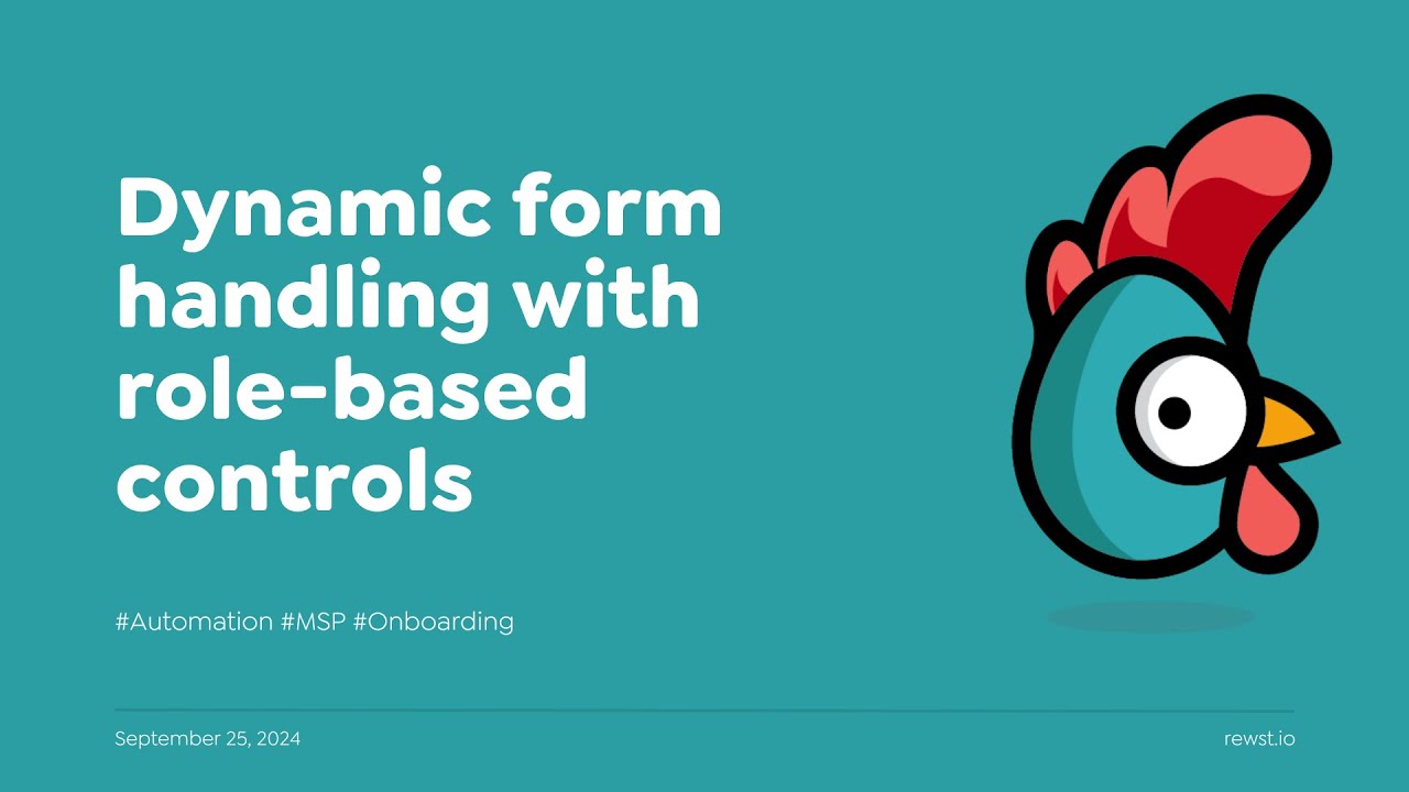 Simplify Onboarding with Role-Based Automation - Rewst