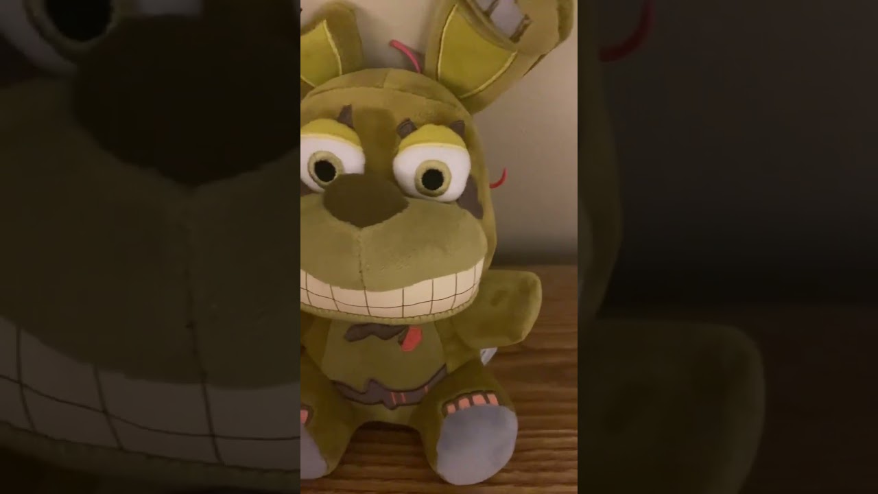 Funko 2016 fnaf springtrap plush #fnaf #springtrap #fivenightsatfreddys #williamafton #funkoplush