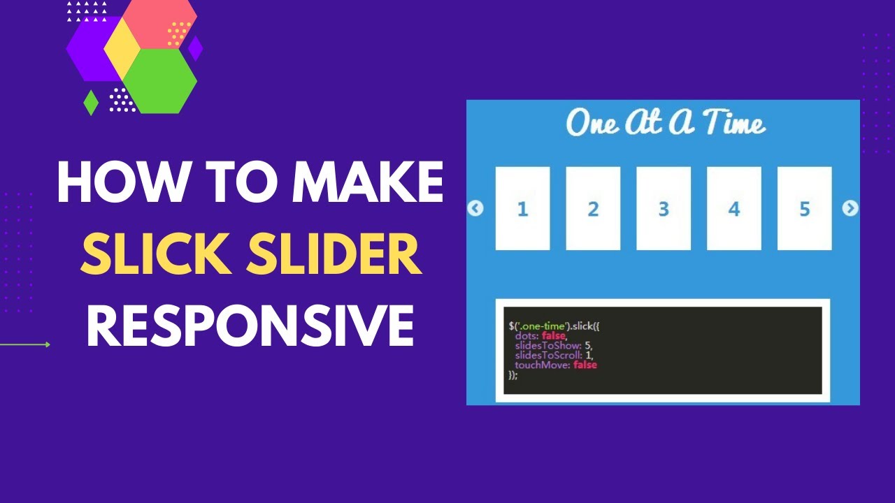 Slick Slider Responsive | Slick Slider Tutorial | Slick Slider Responsive not working 100% fixed