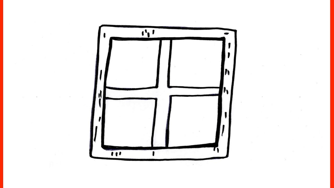 ✅  COMO DIBUJAR UNA VENTANA