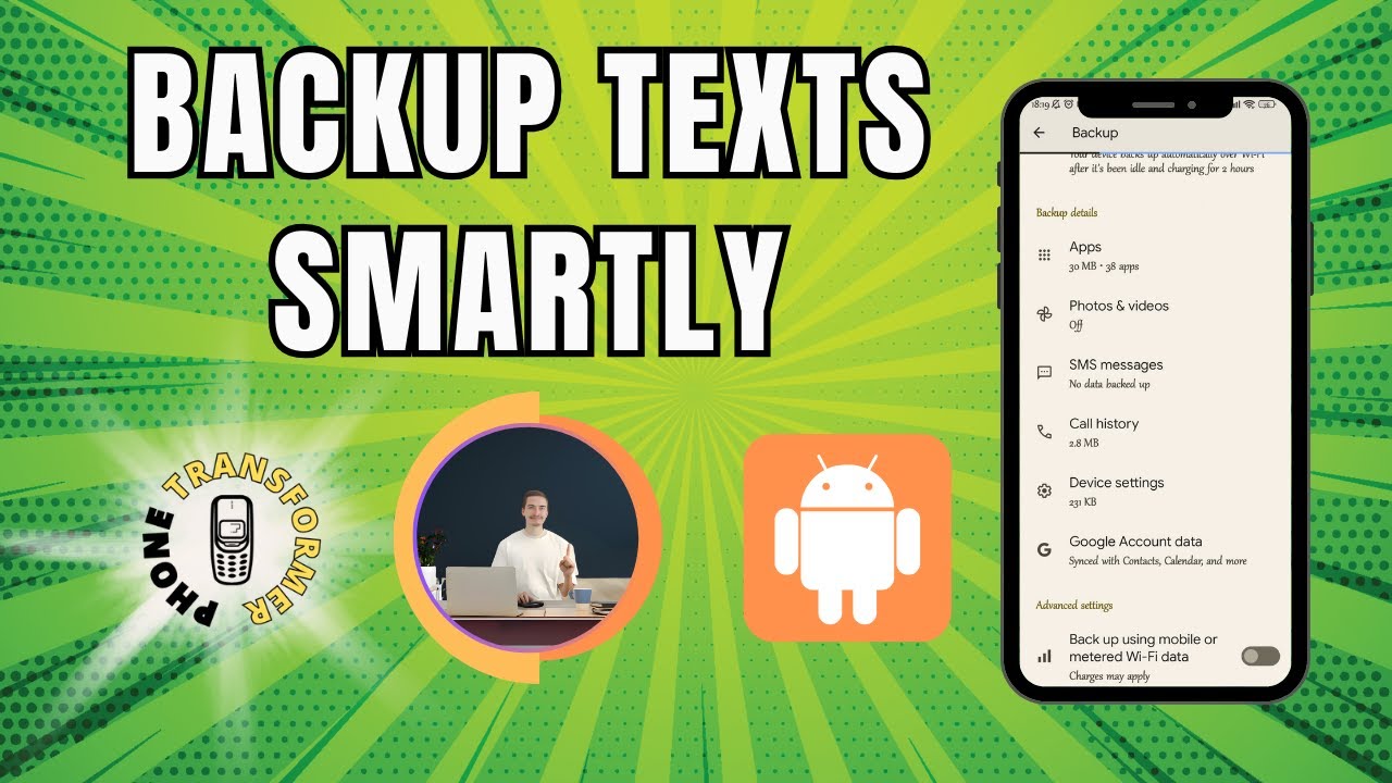 How to Backup Text Messages on Android Without App