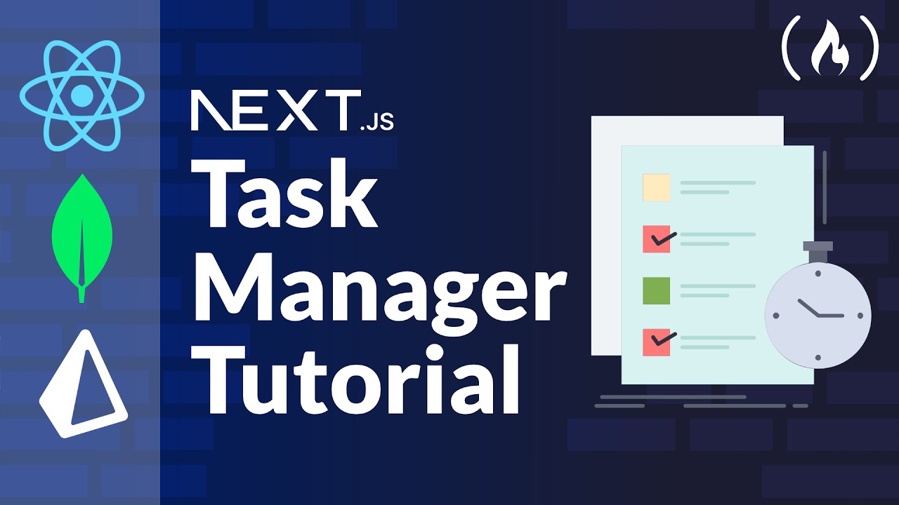 Task Manager Coding Project Tutorial – Next.js, React, Prisma, MongoDB
