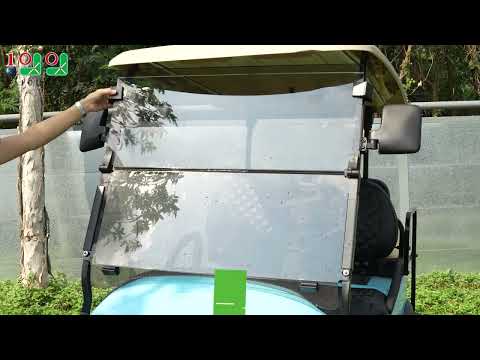 10L0L Club Car Precedent Golf Cart Windshield Installation video🛺🛺🏑#golfcart #windshieldreplacement