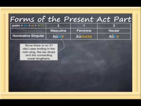 Basics of Biblical Greek, Chapters 26-27
