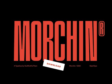 🙌 Morchin: The Ultimate Font for Bold YouTube Thumbnails