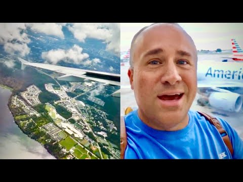 AMERICAN AIRLINES FLIGHT EXPERIENCE from Charlotte to Orlando | Traveling to Disney World Resort