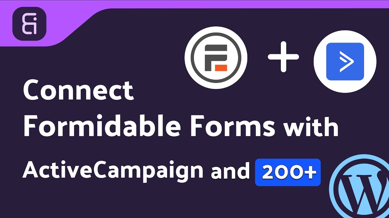 Integrating Formidable Forms with ActiveCampaign | Step-by-Step Tutorial | Bit Integrations