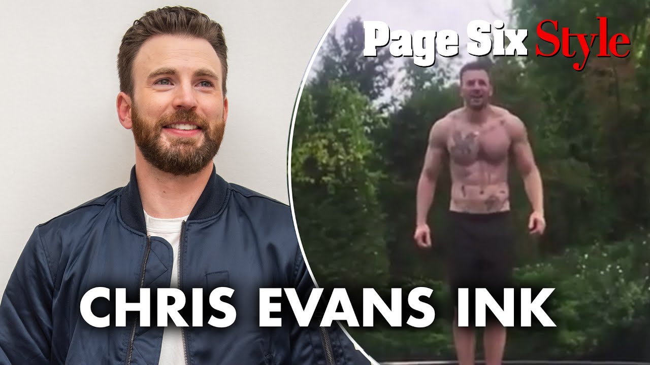 Surprise! Chris Evans is covered in tattoos | Page Six Celebrity News