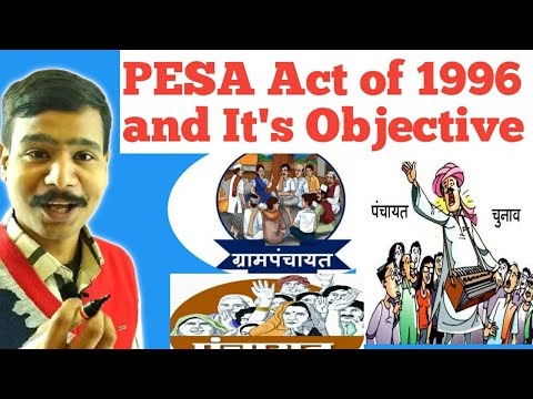 PESA Act of 1996 and its objective.