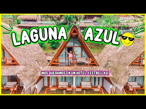 ESTE es el MEJOR HOTEL de la LAGUNA AZUL?🤔👀 | Tarapoto🌴 Perú🇵🇪