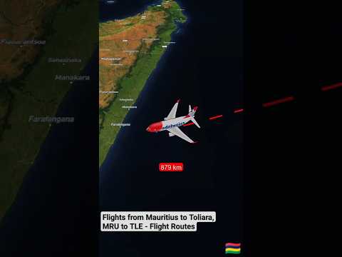 Flights from Mauritius to Toliara, MRU to TLE - Flight Routes