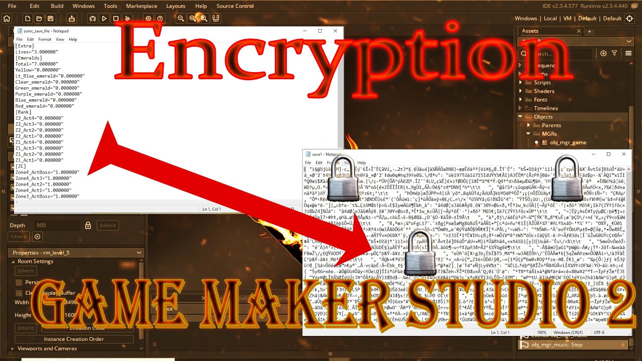 Game Maker Studio 2 - Encryption