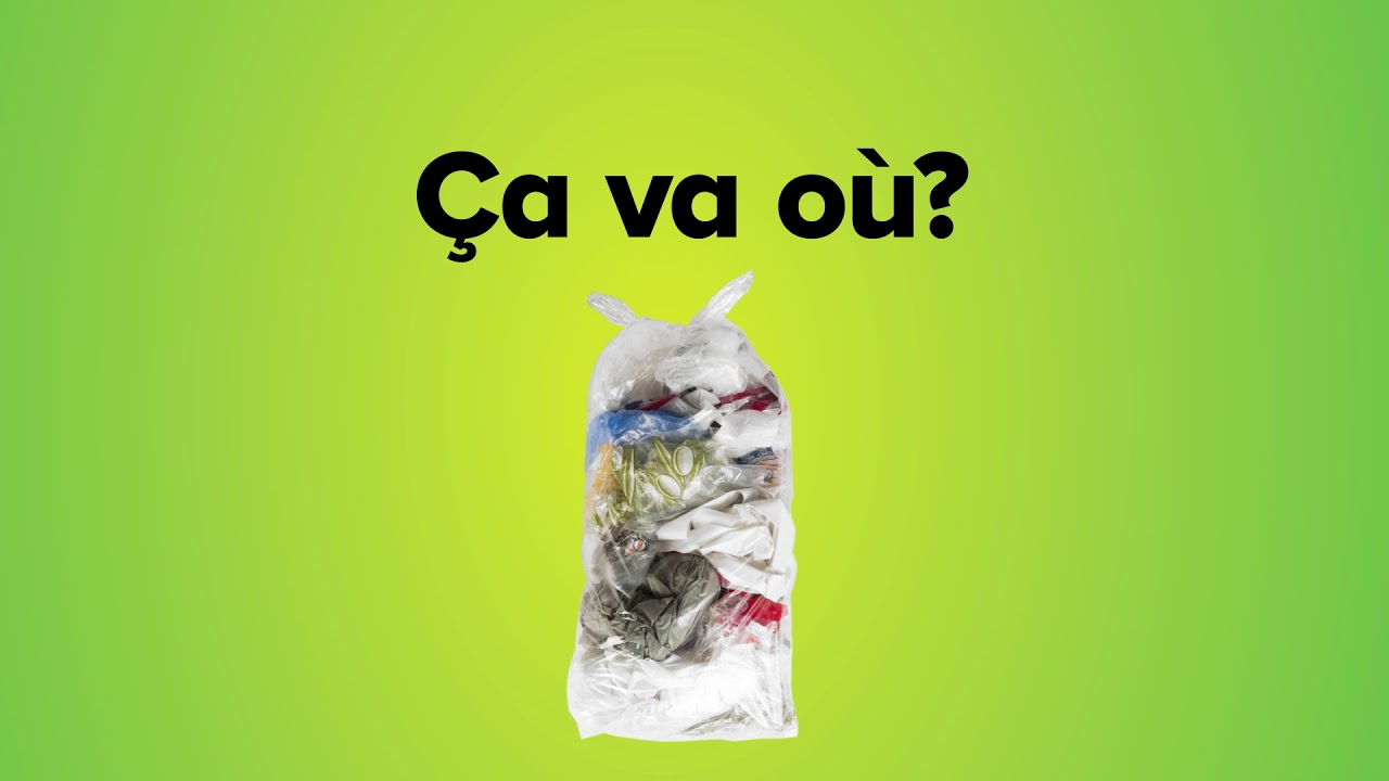 Les sacs de sacs de plastique? Ça va au recyclage.