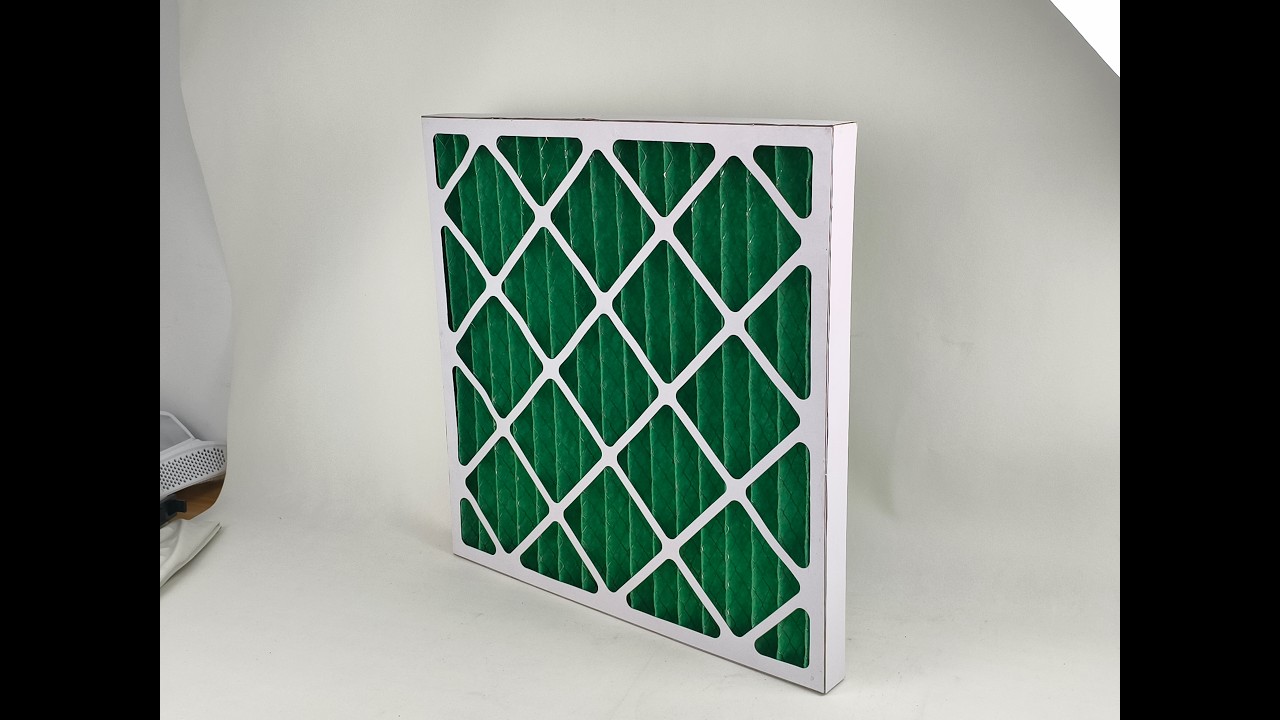 High Efficiency G4 Pleated Air Filter for HVAC Air Conditioning Ventilation Systems