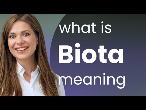 Biota | what is BIOTA meaning