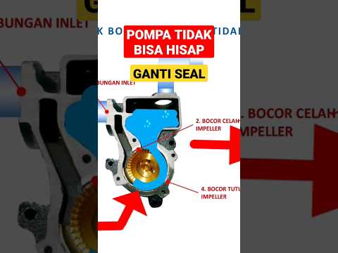 POMPA TIDAK HISAP TIDAK KELUAR AIR, GANTI SEAL #pompa #otomatis #pompaair #seal #MECHANICAL SEAL