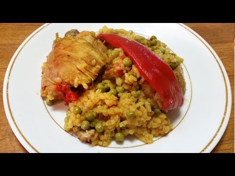 How to make "Spanish Rice" - Arroz con Pollo