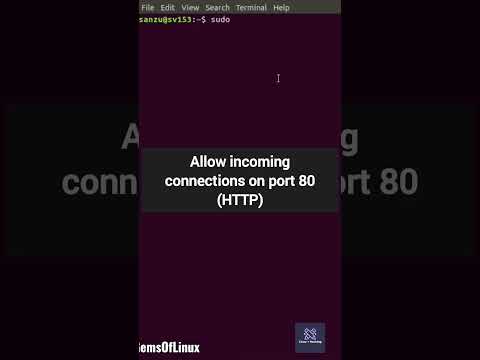 UFW Firewall in Ubuntu