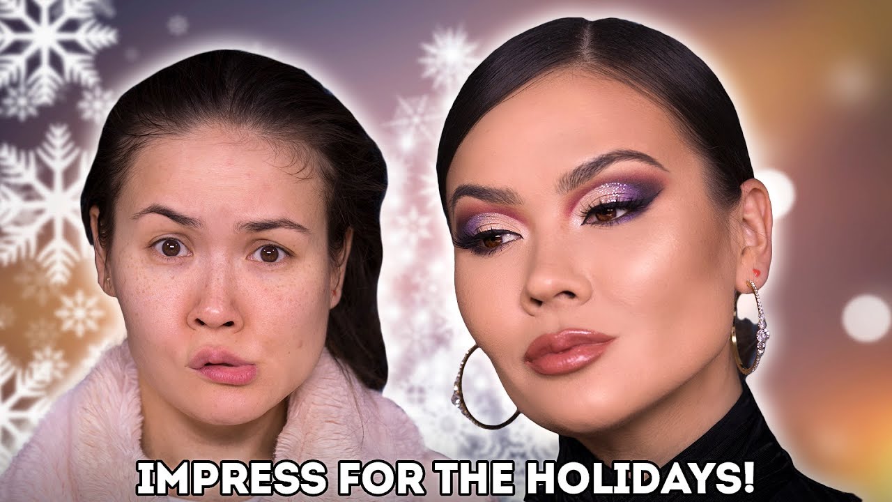 GLAM HOLIDAY MAKEUP TUTORIAL 2018 | Maryam Maquillage